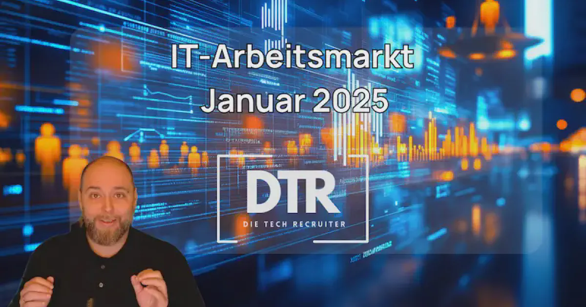 IT-Arbeitsmarkt Januar 2025: kein toller Start ins neue Jahr